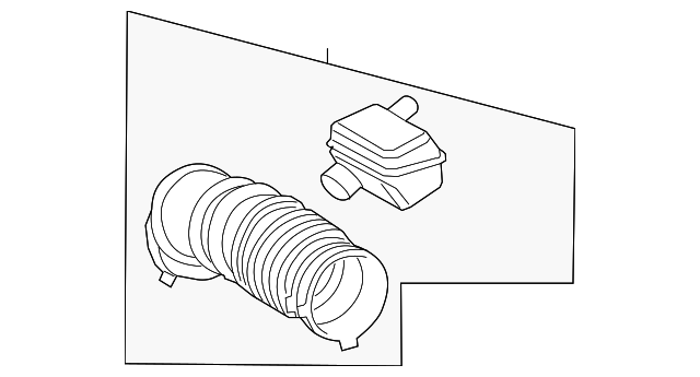 2021-2025 Toyota 2021-2024 Toyota - Air Inlet Hose 17880-25040 | Sparks ...