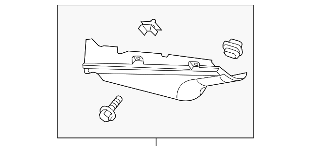 2014-2016 Cadillac ELR Window Trim 23443863 | GMPartsDirect.com