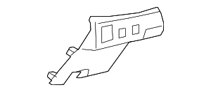 2016-2018 Toyota Switch Panel 55422-12310-C0 | Toyota Parts Center