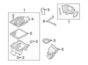 20885923 - OEM GM DUCT GMPartsCenter.net | GM Parts Center