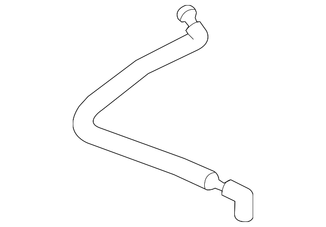 2013-2020 GM Positive Crankcase Ventilation (PCV) Tube 12643692 GM ...