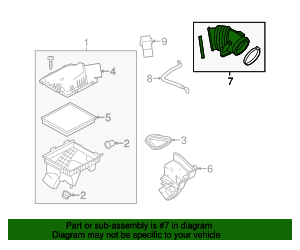 20885923 - OEM GM DUCT GMPartsCenter.net | GM Parts Center