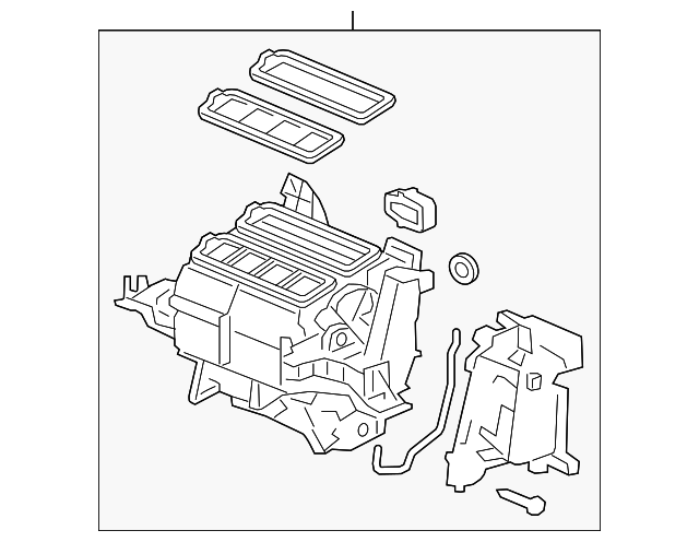 79106-T0G-Y01 - Heater Sub-Assembly - 2015-2016 Honda CR-V | Honda ...