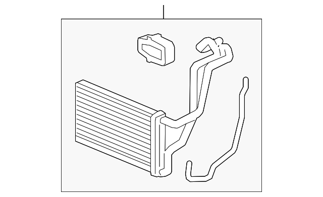 2012-2016 Honda Heater Core 79115-T0G-A01 | Honda Factory Parts