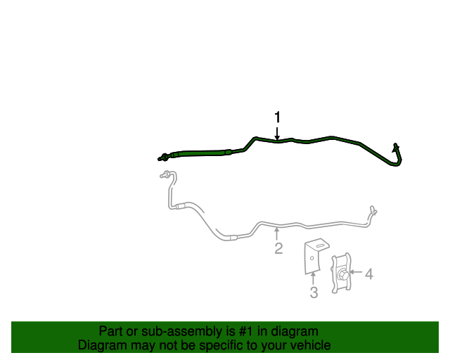 164-500-61-72 - Inlet Pipe 2008-2011 Mercedes-Benz ML 63 AMG ...