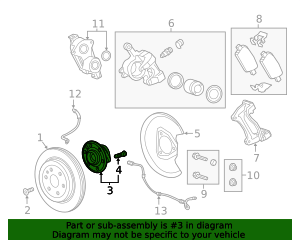 Rear Wheel Hub Assembly 13536584 | AutoNationParts.com