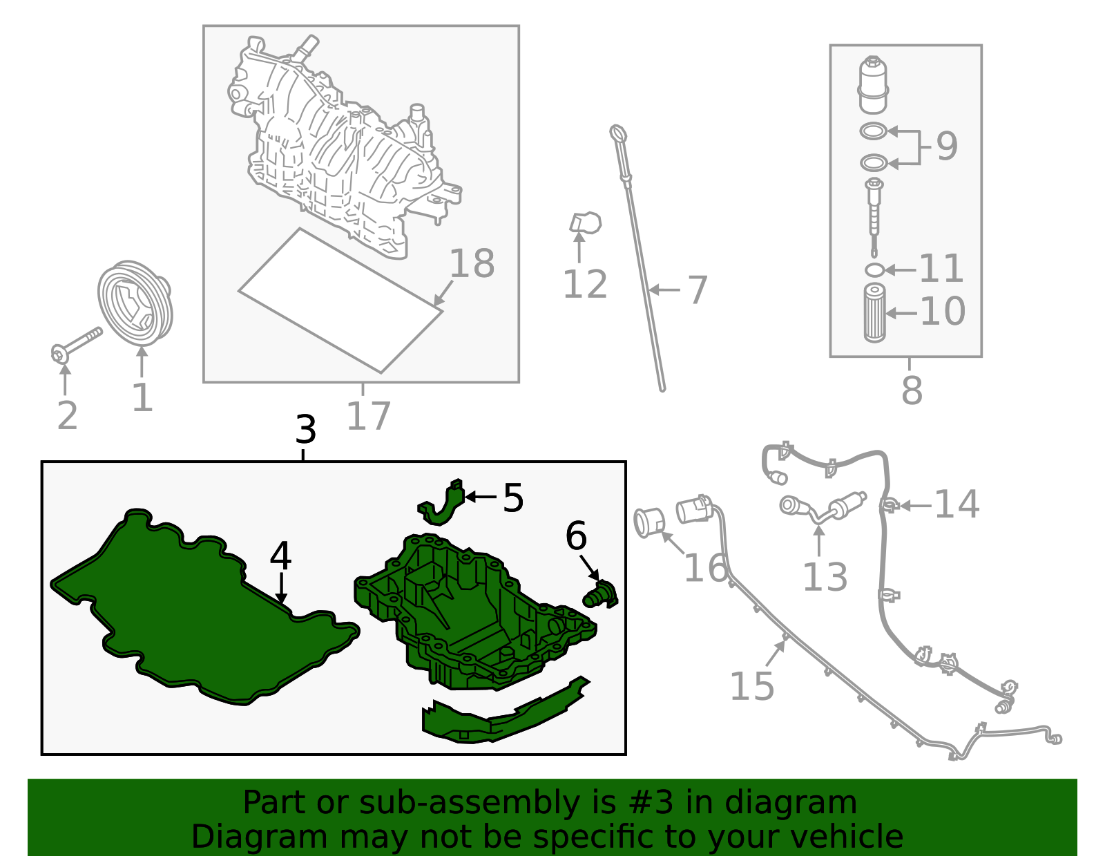 2019-2024 Ford Oil Pan KT4Z-6675-F | Ford OEM Parts Online
