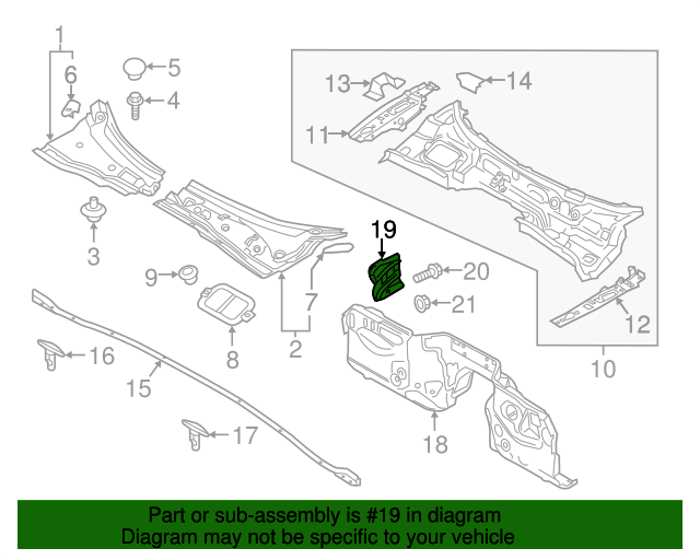 2017-2020 Fiat 124 Spider Panel Reinforced - Passenger Side (RH ...