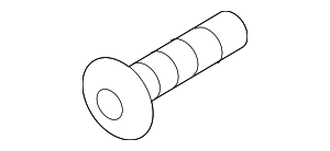 2010-2020 Audi Bumper Cover Support Rail Bolt N-107-002-01 | OEM Parts ...