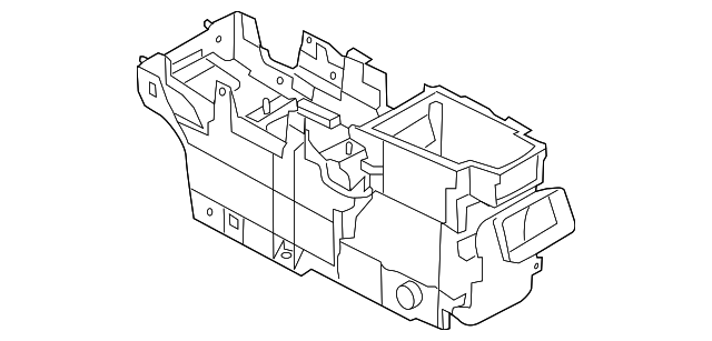 EA1Z-78045A36-AA - Panel Assembly Console 2011-2015 Lincoln MKX | Ford ...