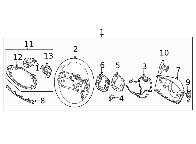 Genuine Body Steering Wheel for 2021-2024 Genesis | Part# 56111-T6000 ...