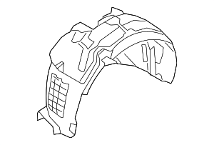 LR142090 - Fender Liner - 2018-2020 Land Rover Range Rover Velar | Land ...