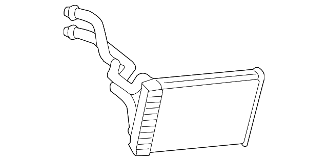 2013-2014 Dodge Dart Heater Core 68277307AA | TascaParts.com