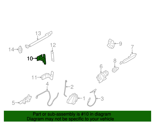 Genuine BMW 41-00-7-203-987 | Upper Hinge | FREE Shipping on Most ...