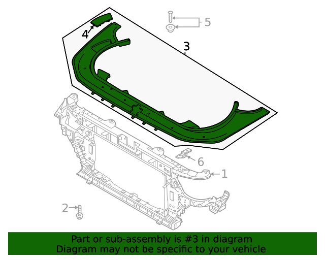 2020 Genesis G90 Cover Assembly Radiator Grille Upper 86361-D2500 | OEM ...