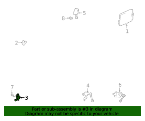 J9C17427 - Suspension Ride Height Sensor 2021-2023 Jaguar E-Pace ...