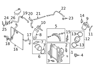 2058300902 - Heater Hose 2015-2023 Mercedes-Benz | AutoNationParts.com
