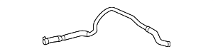 205-830-09-02 - HVAC Heater Hose 2015-2022 Mercedes-Benz | Mercedes ...