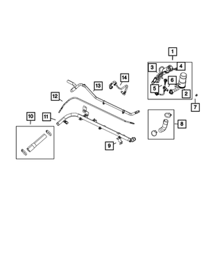 2020-2024 Jeep Gladiator Vent Tube 68335021AB | Mopar eStore