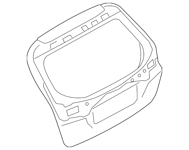 2020-2025 Subaru Outback Lift Gate 60809AN01A9P | Subaru Parts Store