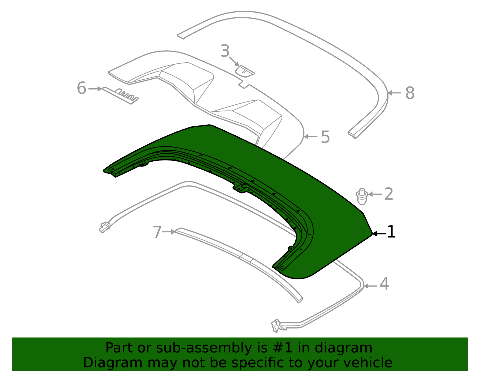 Genuine BMW 41-00-9-881-889 | Compartment Door | FREE Shipping on Most ...