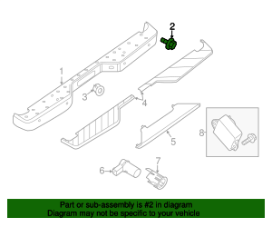 08566-6205A - Bumper Cover Screw 1998-2023 Nissan | Group 1 Auto Parts