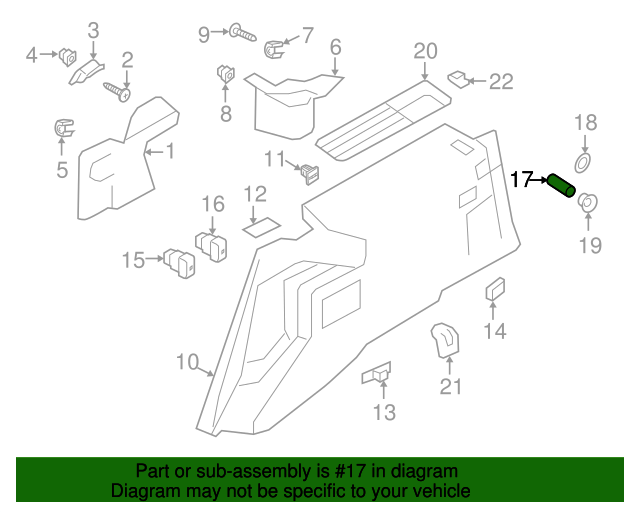 2007-2014 Lincoln Navigator Power Outlet - Passenger Side (RH) 4L1Z ...