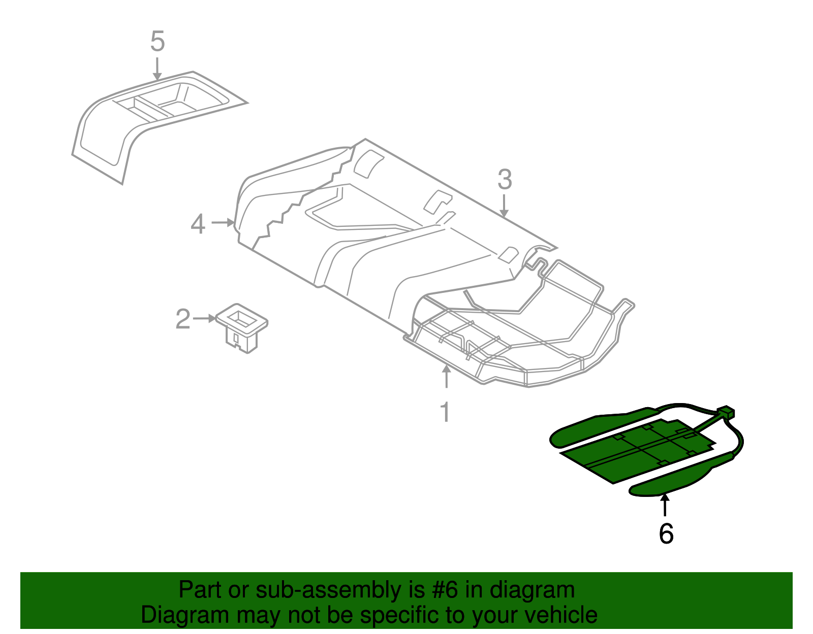 2013-2017 Audi Seat Cushion Heater 8F0-963-555-D | Audi OEM Parts Guy