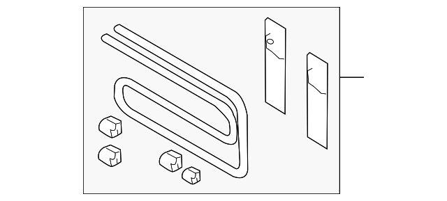 2005-2009 Hyundai Tucson Cooler Line 57550-2E000 | OEM Parts Online