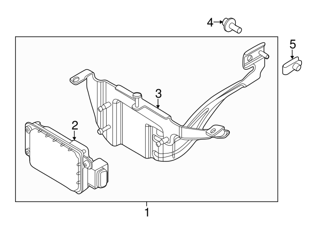 2016-2019 Ford Mount Bracket GB5Z-14C022-AA | OEM Parts Online