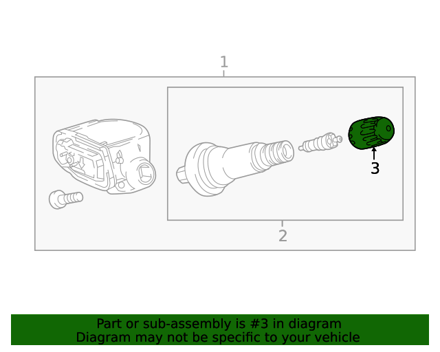 2015-2024 GM Cap 13598913 GM | GMPartsDirect.com