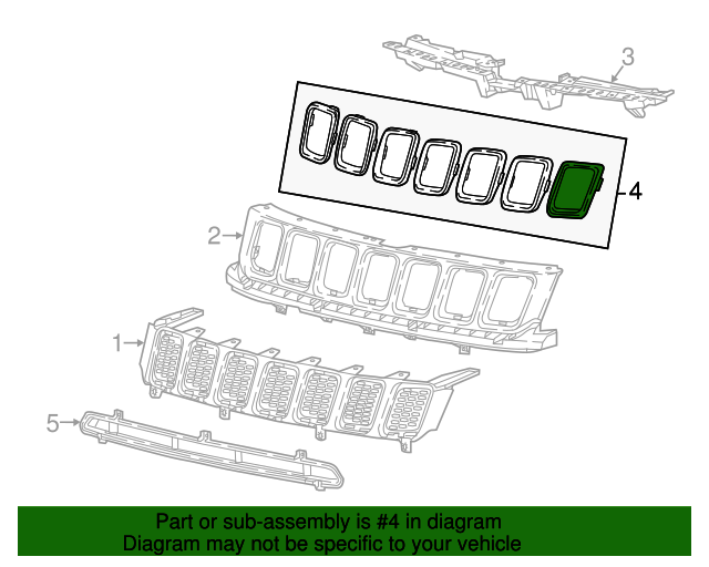 68066677AE - Front Pipe And Converter - 2011-2017 Mopar | Mopar Parts ...