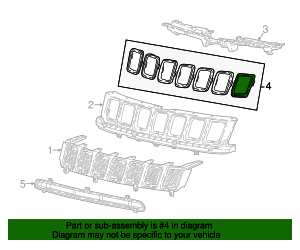 68066677AE - Front Pipe And Converter - 2011-2017 Mopar | Mopar Parts ...