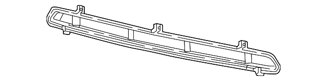 2017-2019 Jeep Compass Center Grille 5UT11RXFAC | TascaParts.com