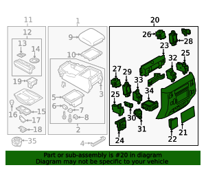 96930-6GW0C - Console Trim Panel 2019-2020 Infiniti QX80 ...