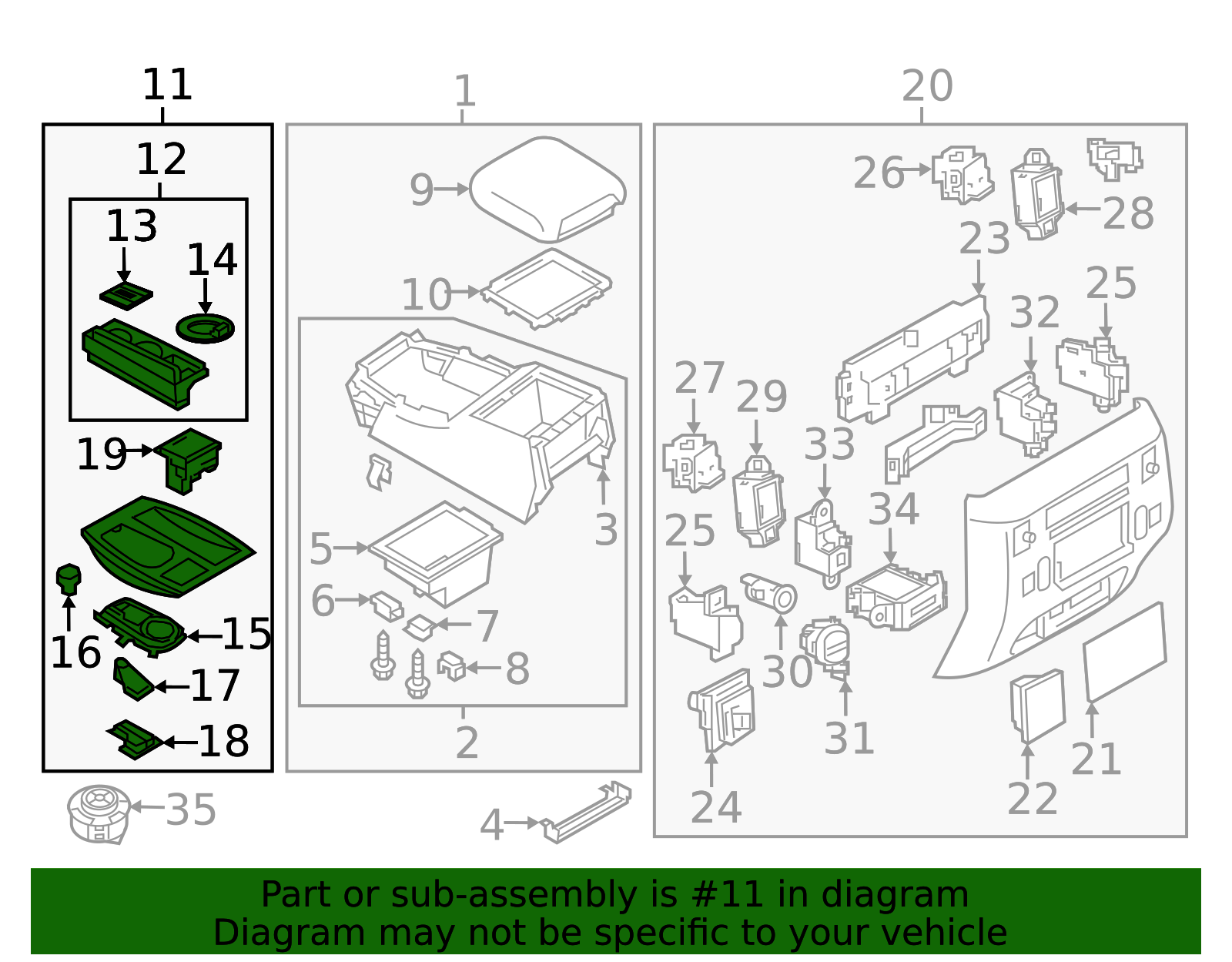 2018-2020 Infiniti QX80 Finish Panel 96941-6GW0A | Infiniti of Orland Park