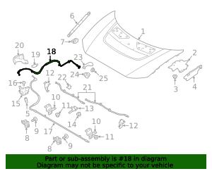 2020-2023 Jaguar I-Pace Release Cable T4K14203 | JaguarParts.com