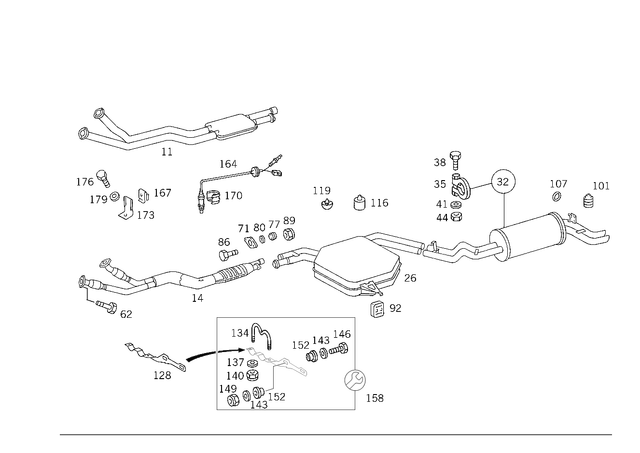1960-2000 Mercedes-Benz Sealing Ring 202-492-03-81 | MB of Covington