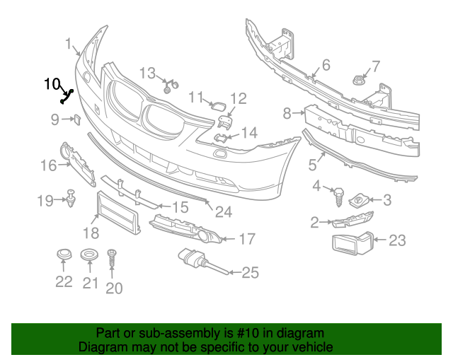 51111973721 - 1991-2016 BMW Strap (51-11-1-973-721) | BMW of South ...