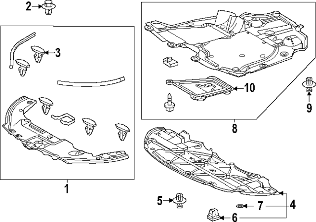 2023-2024 Lexus Sight Shield 53295-0E160 | OEM Parts Online