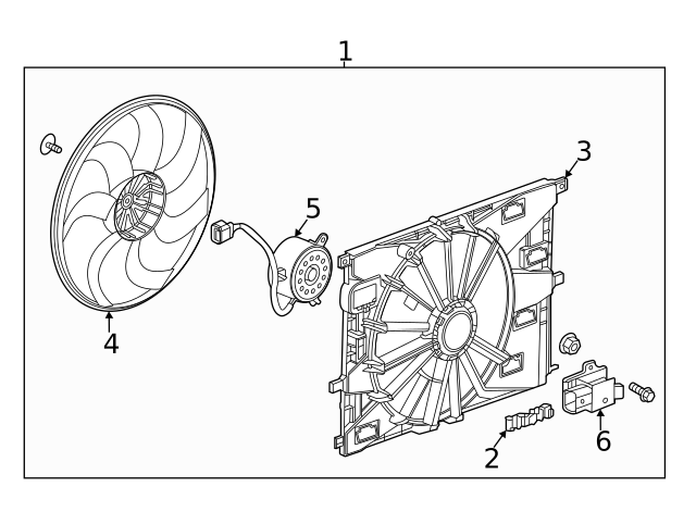 2020-2024 GM (Replaces 13547346) Fan Control Module 42845589 GM ...