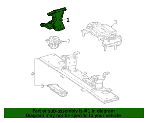 177-223-11-04 - Engine Bracket 2021-2024 Mercedes-Benz | Mercedes-Benz ...