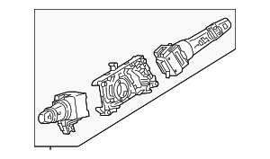 2017-2024 Mitsubishi Multi-Function Switch 8600A733 | Mitsubishi Parts ...