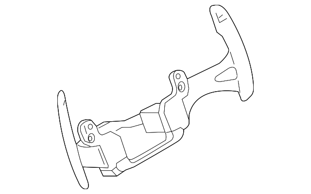 2014-2023 Mitsubishi Shift Paddle 2401A008 | Mitsubishi Parts Central