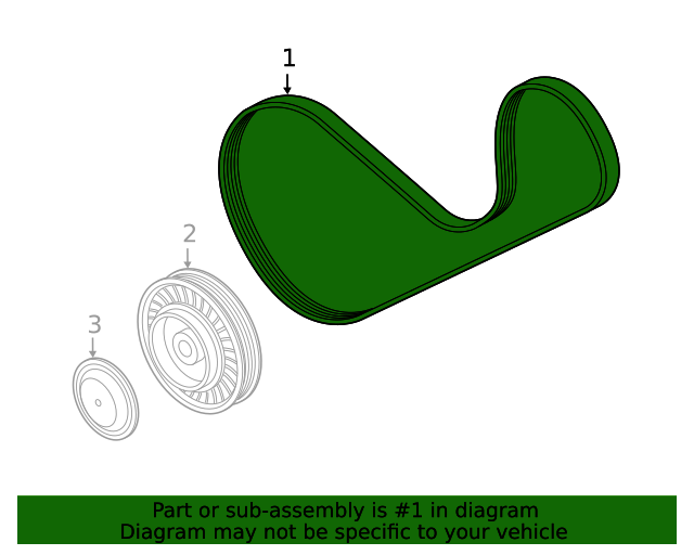 11285a04da2 - 2016-2023 BMW Serpentine Belt (11-28-5-A04-DA2) | BMW of ...