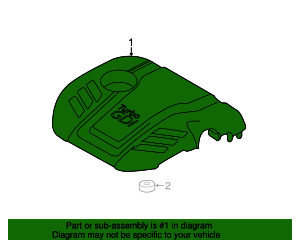 29240-2B710 - Engine Cover 2015-2017 Hyundai Sonata | AutoNationParts.com