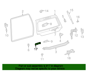 67392-60010 - Protector 1998-2007 Toyota Land Cruiser | Longo Toyota Parts