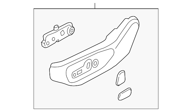 Genuine Outer Finish Panel for 2016-2021 Hyundai Tucson | Part# 88170 ...