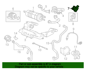 2014-2016 GM Vapor Canister Vent Valve 55593172 GM | GMPartsDirect.com