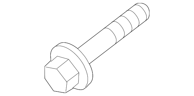 2003-2018 Porsche Cayenne Track Bar Adjust Bolt WHT-001-834 | OEM Porsche